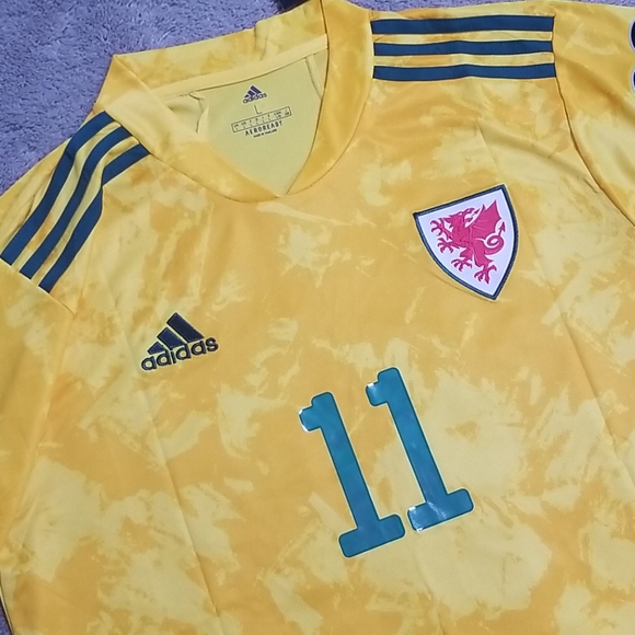 Shirts | Gareth Bale Wales Euro 220 Kit Mens New | Poshmark